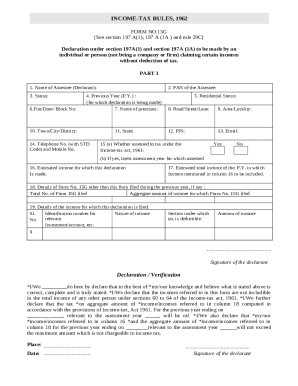 NO. 15G Declaration under section 197A (1) and section 197A(1Section 197ANo TDS Deduction 15G ...