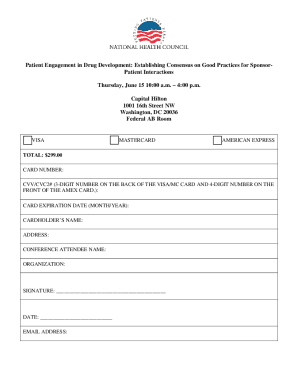 Fillable Online Practices of patient engagement in drug development: a ...