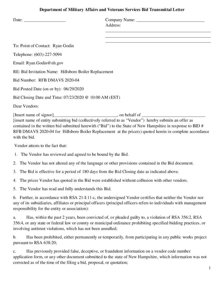 Fillable Online 1 Department of Military Affairs and Veterans Services ...