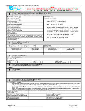 Fillable Online Skill test report forms - FPR Fax Email Print - pdfFiller