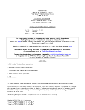 Fillable Online Hearing ACT90WG 11-17-21 Info.doc* *Hearing ACT90WG 11 ...
