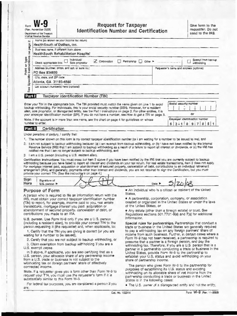 Fillable Online Form W-9, request for taxpayer identification number and certification ... Fax ...