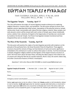 Fillable Online Revised Egyptian Temples-Rise of the Pyramids.docx Fax ...