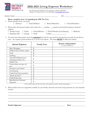 Fillable Online law udmercy Tuition & Cost of Attendance University of ...