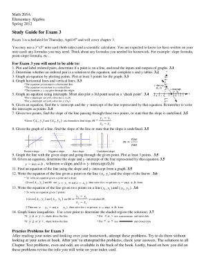 Fillable Online Math 115 Exam 3 Review Assignment (TTh) - Math 115 Exam 3... Fax Email Print ...