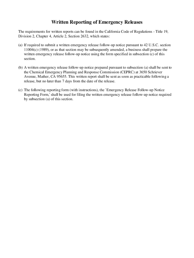 Fillable Online 304 - Written Report Form Fax Email Print - pdfFiller