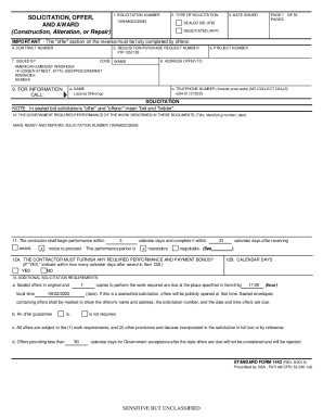 Fillable Online iq.usembassy.gov wp-content uploadsTABLE OF CONTENTS SF ...