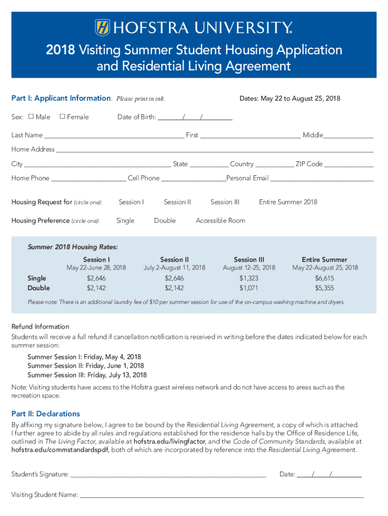 Fillable Online uh.eduhousingcurrent-and-returning-residentsStudent ...