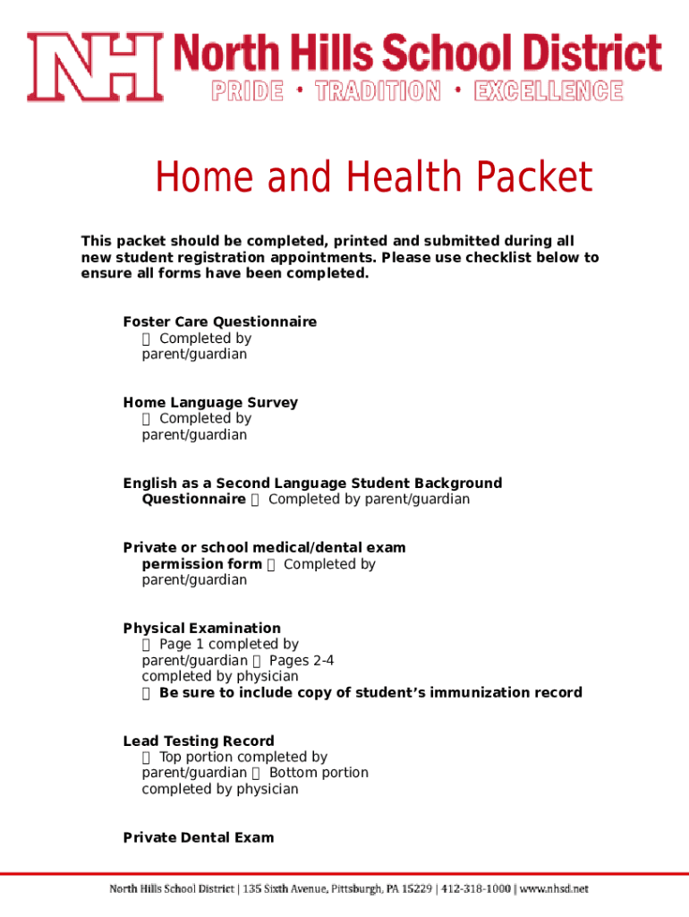 Patient Admition PacketHome Healthcare Consultants Doc Template | pdfFiller