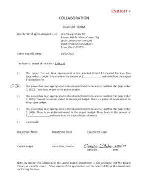 Fillable Online Request for sign-off flow built into SharePoint ...