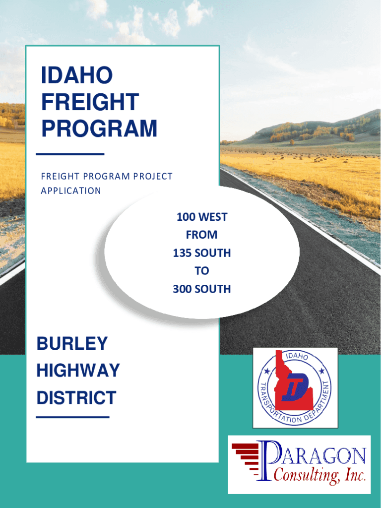 Fillable Online Freight Program Project Application - Idaho ...