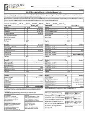Fillable Online orientation.atu.edu advising degreemapsOrientation ...