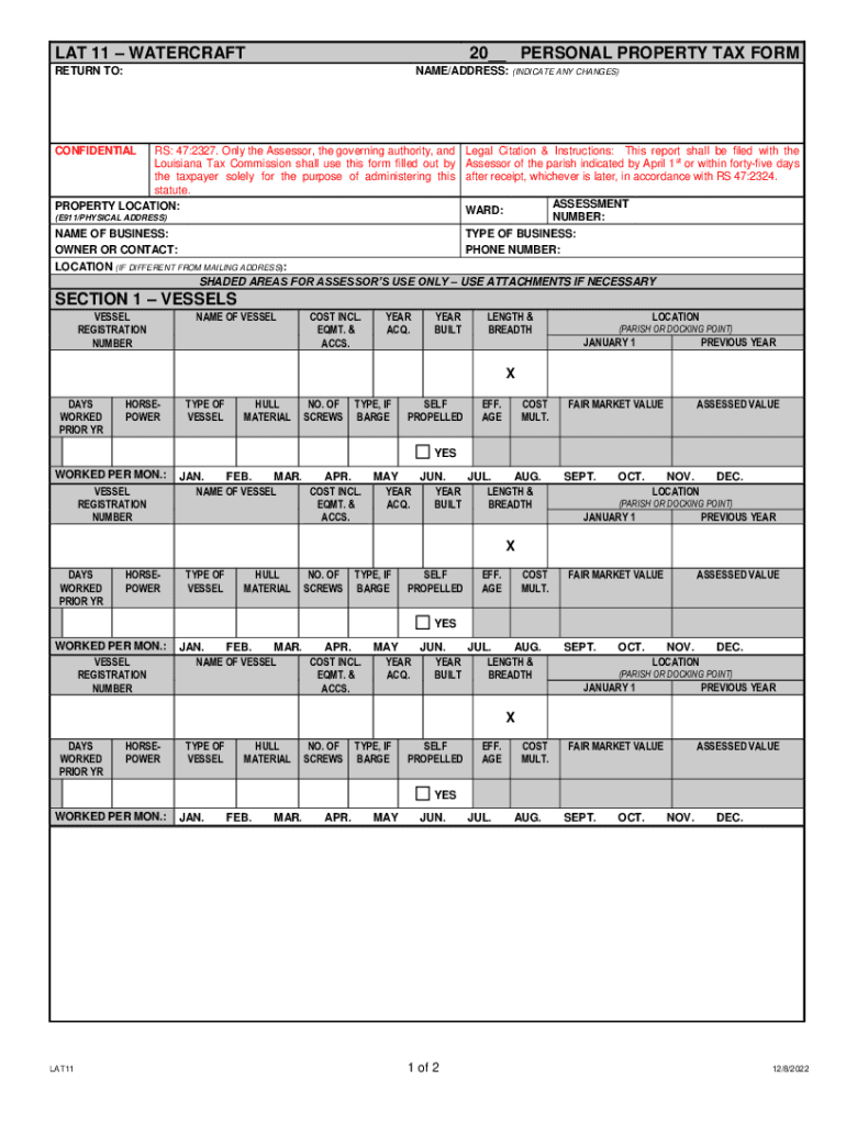 LA LAT11 2021-2022 - Fill out Tax Template Online - US Legal Forms ...