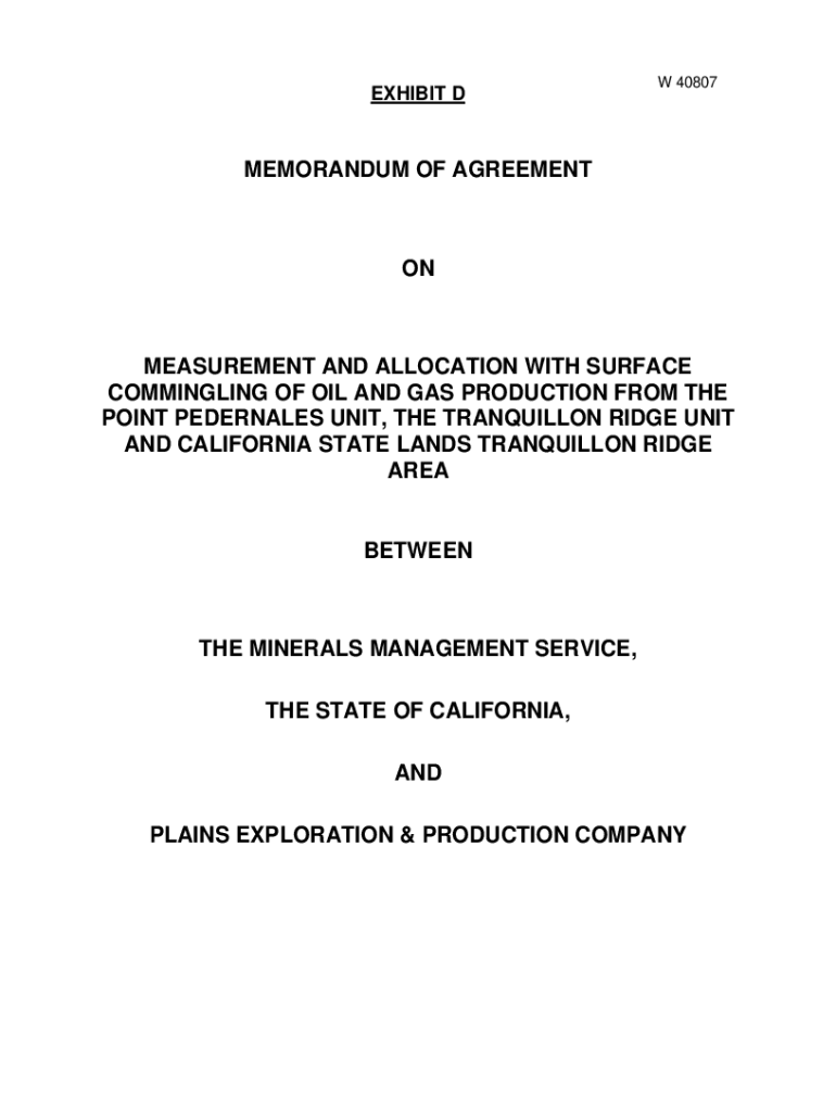 Fillable Online metering and allocation plan ... allocation of the ...