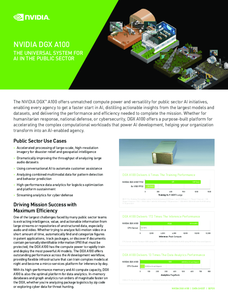 Fillable Online DGX A100 : Universal System for AI ...
