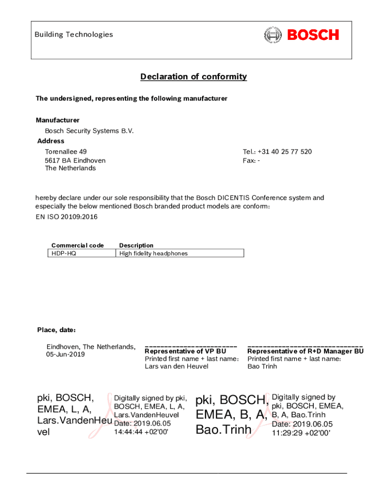 Fillable Online EC DECLARATION OF CONFORMITY The undersigned, representing the ... Fax Email ...