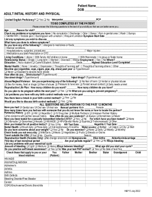 Fillable Online cocodoc.comform275317286-patient-name-chart-noPatient ...
