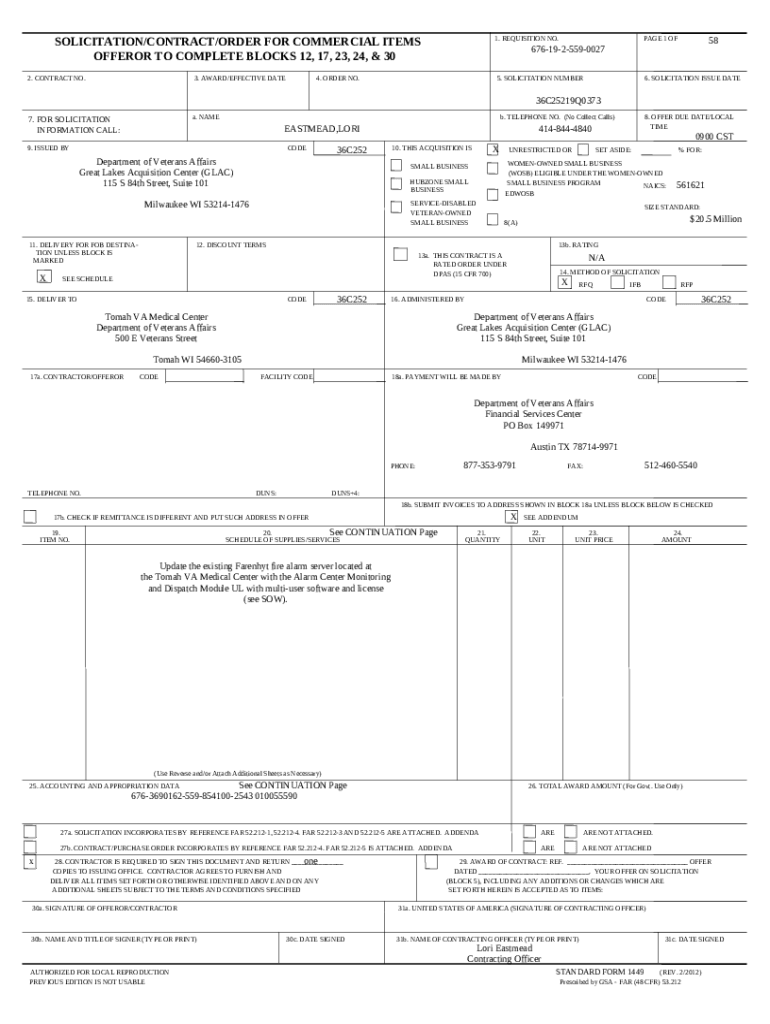 SECTION B - CONTINUATION OF SF 1449.pdf - GovTribe Doc Template | pdfFiller