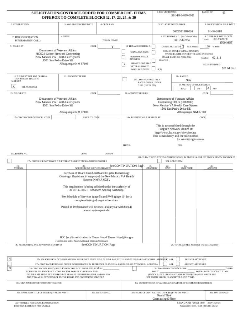b.3 perance work statement (pws) - VA Vendor Portal Doc Template ...