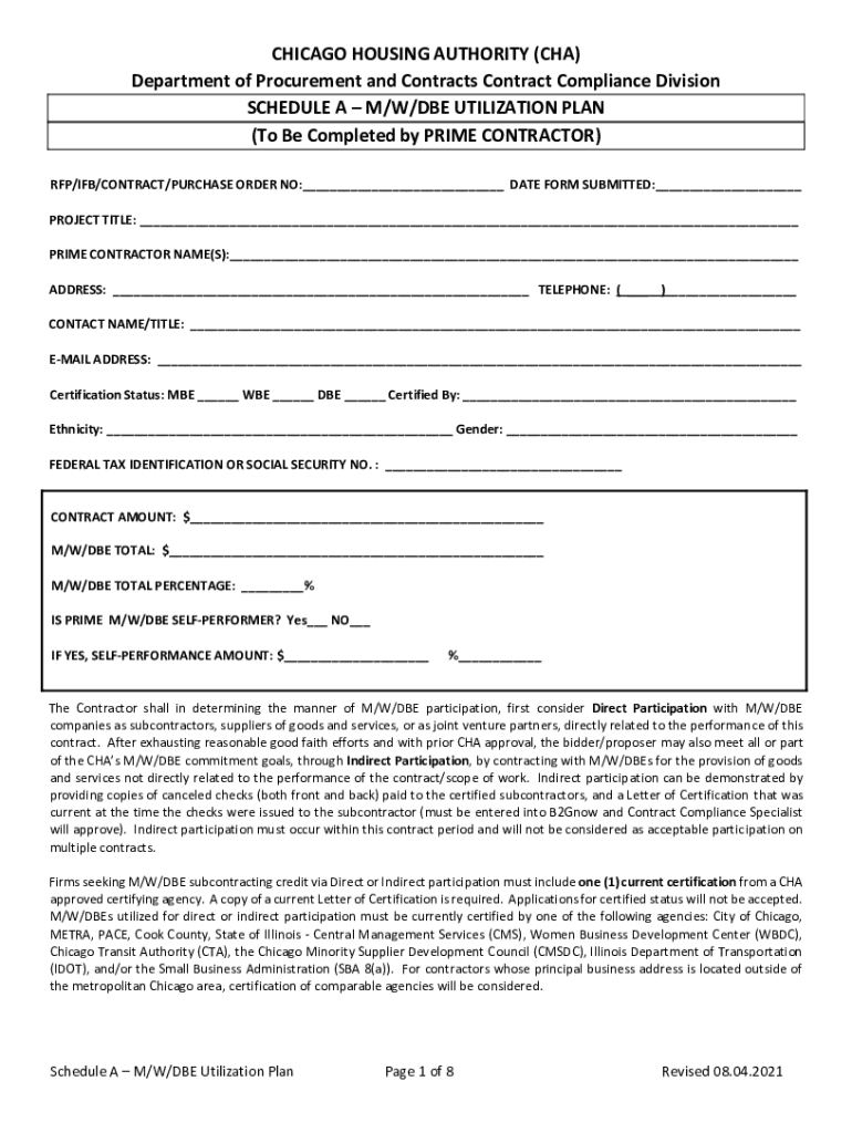 Fillable Online chicago housing authority (cha) - Amazon AWS Fax Email ...