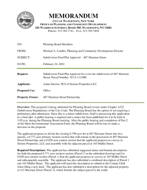 Fillable Online Planning Board Members Fax Email Print - pdfFiller