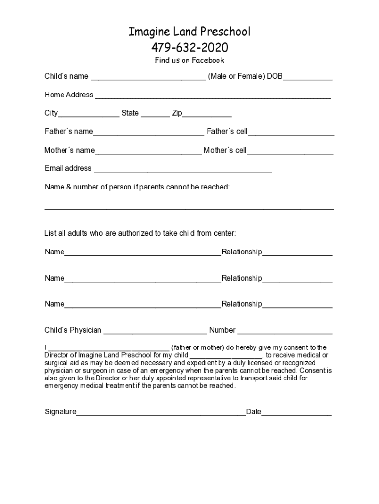 Fillable Online 500 Most Creative Preschool Names Ideas and Suggestions ...