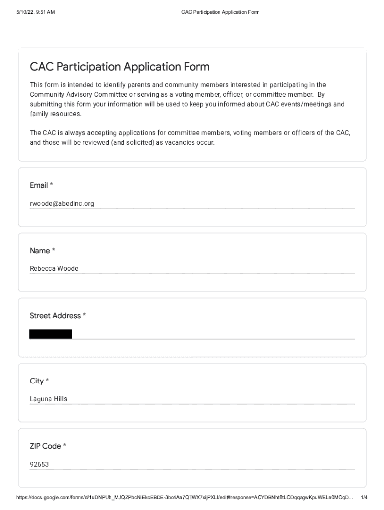 Fillable Online FREE 50+ Participation Forms in PDFMS WordFree ...