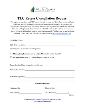 Fillable Online REQUEST TO CANCEL NYC TLC VEHICLE LICENSE - New York ...