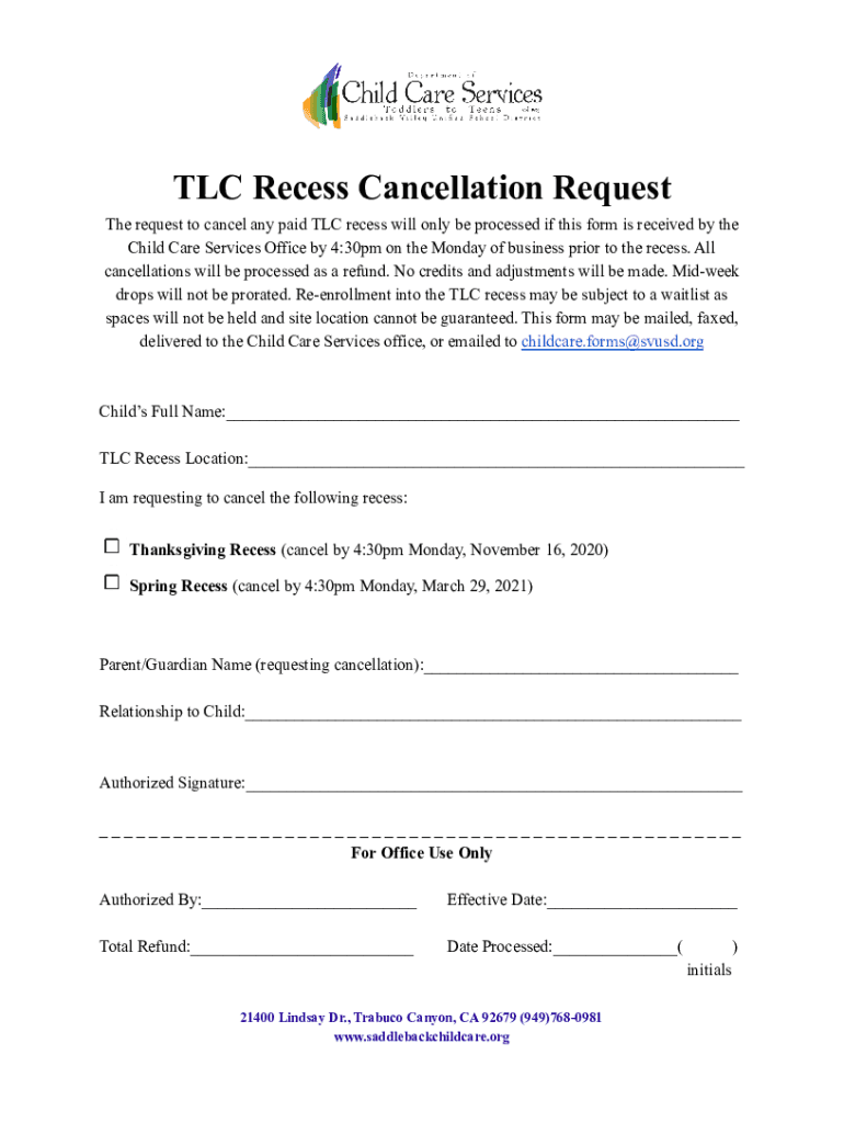 Fillable Online REQUEST TO CANCEL NYC TLC VEHICLE LICENSE - New York ...
