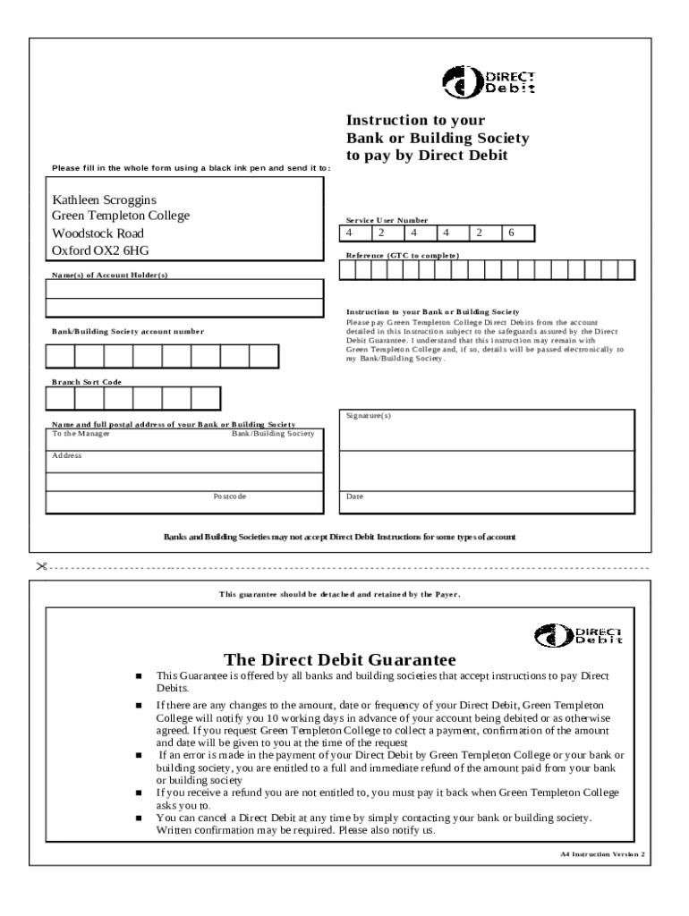Instruct your bank or building society to pay your VAT by Direct Debit ...