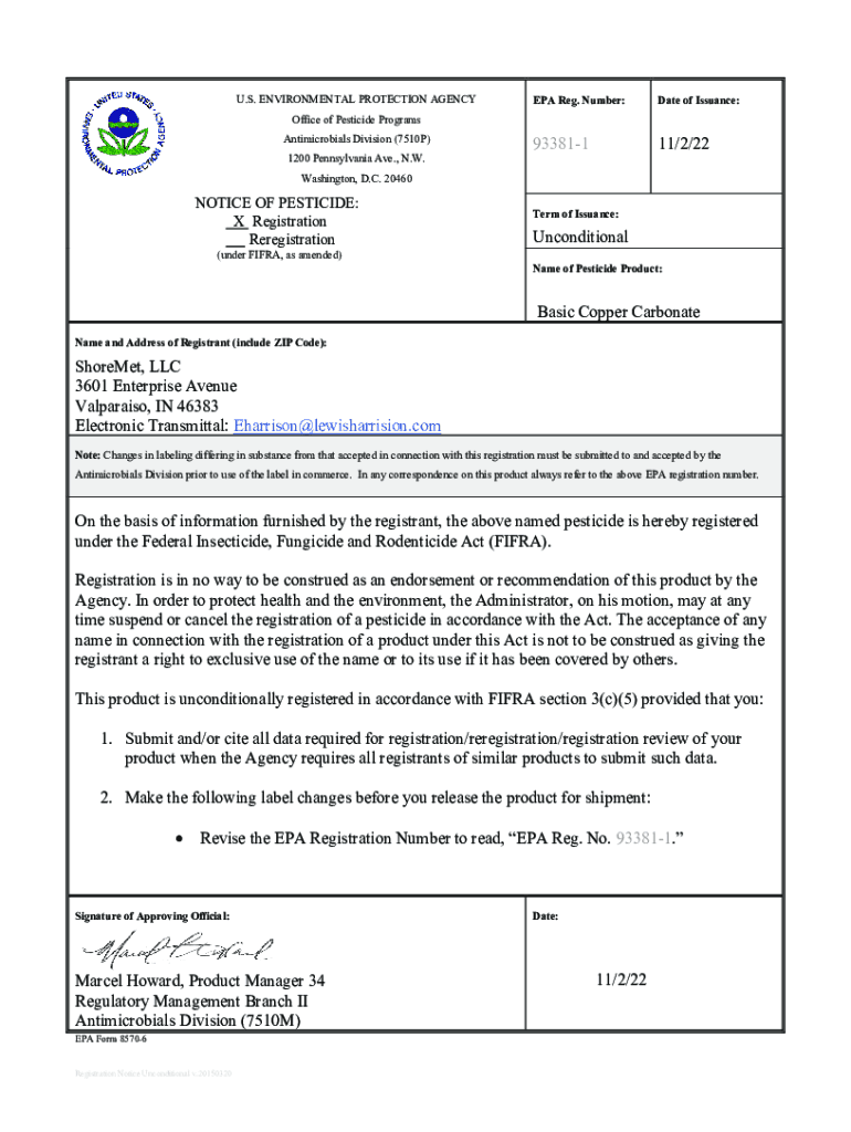 Fillable Online Fillable Online Reg. Number: Date of Issuance: U.s ...