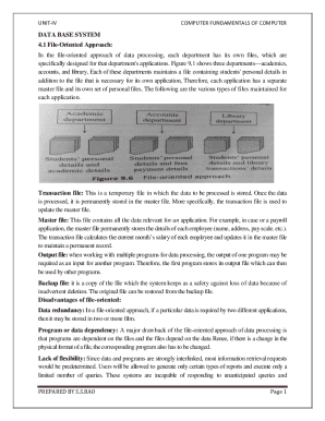 Fillable Online Computer Fundamentals Notes -Functions, Types and ...
