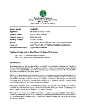 Fillable Online Planning Staff Report to Design Review Board ...