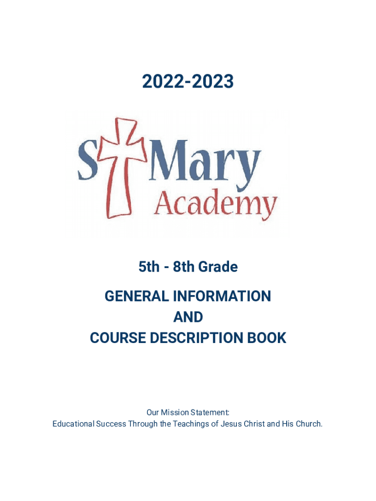 Fillable Online 5th - 8th Grade Fax Email Print - pdfFiller