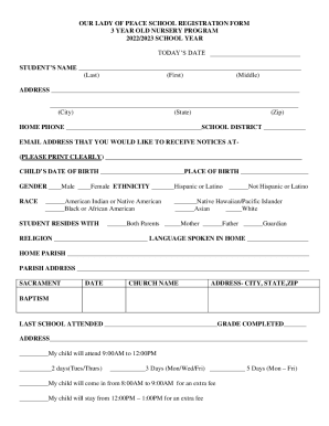 Fillable Online d2y1pz2y630308.cloudfront.net22959documentsOUR LADY OF ...