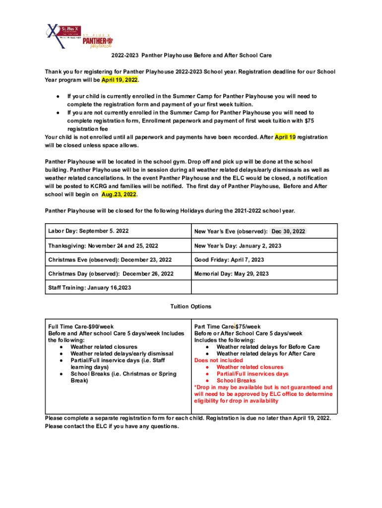 Fillable Online Kirkland Middle School Performing Arts - FOR PARENTS ...