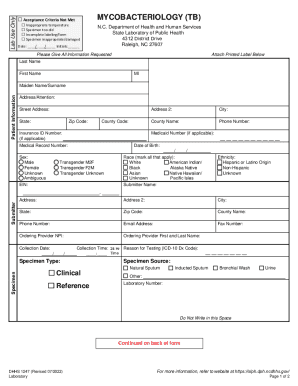 Fillable Online Diagnosis of Tuberculosis Disease Fact Sheet - Centers ...
