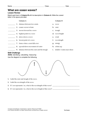 Fillable Online amswolfescience.weebly.com10-5lessonreview10-5 What are ...