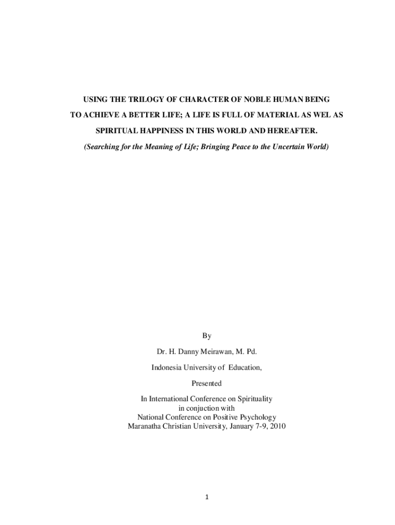 Fillable Online 12 Qualities of Noble Character - Alive and Active Life ...