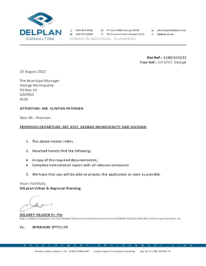 Fillable Online Our Ref.: Your Ref. - george.gov.za Fax Email Print ...