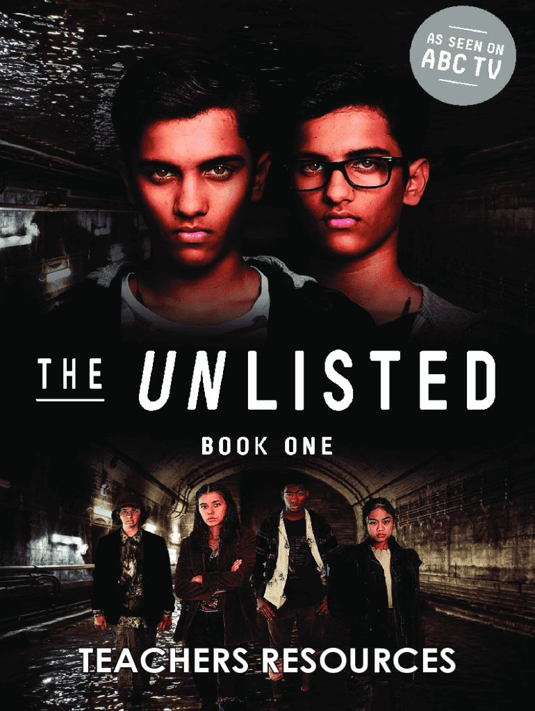 Fillable Online The Unlisted: Book One - Justine Flynn and Chris Kunz ...