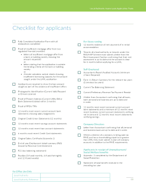 Fillable Online Local Authority Home Loan Application Form Fax Email ...