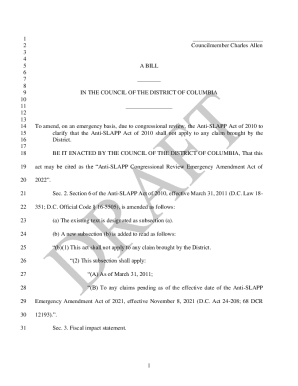 Fillable Online 1 3 6 A PROPOSED RESOLUTION 11 13 14 18 - Council of ...