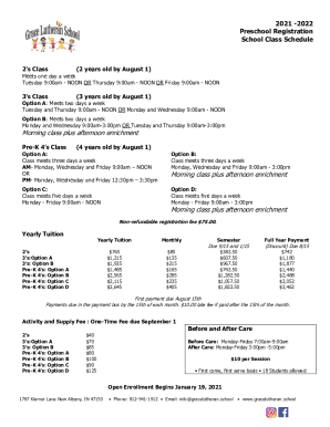 Fillable Online Preschool Registration Form TemplateJotform Fax Email ...