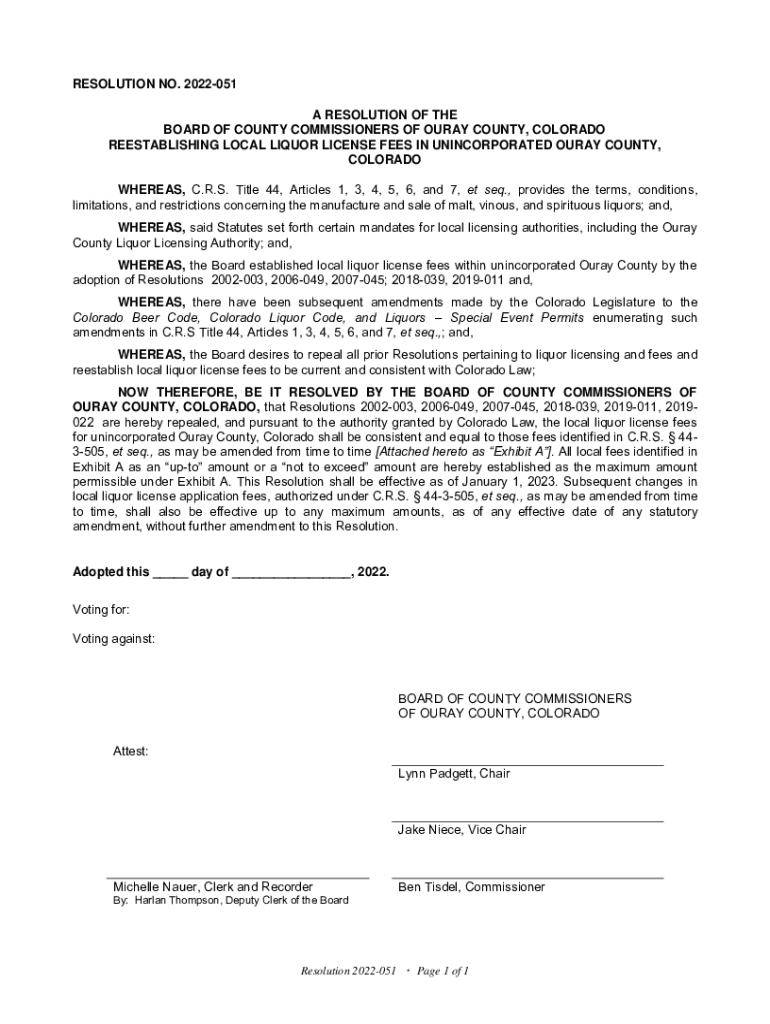 Fillable Online Authorization for County Administrator to Approve and ...