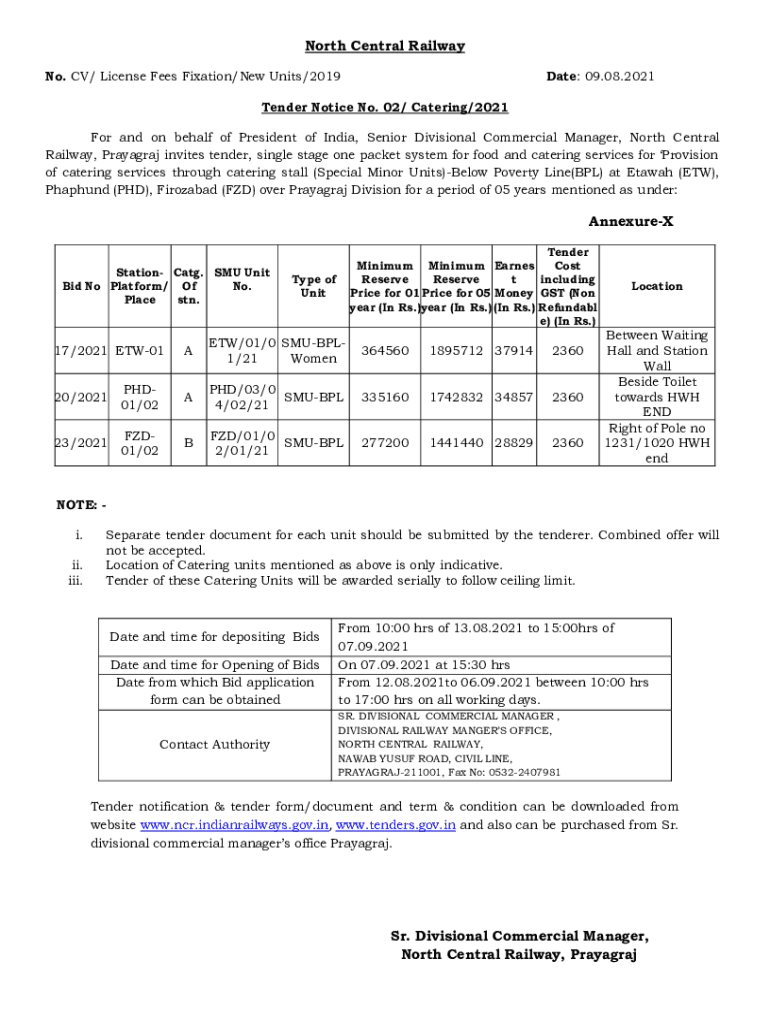 Fillable Online Northern Central RailwaySteam Train AttractionNew ...