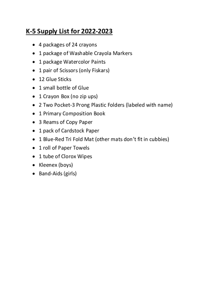 Fillable Online What Colors Are in a Box of 24 Crayola Crayons ...