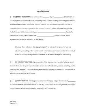 Fillable Online Final Audit Binding Sample ClausesLaw Insider Fax Email ...