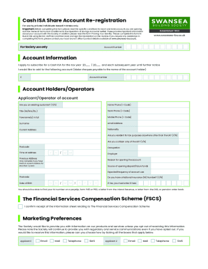 Fillable Online Aegon ISA re-registration application form (stocks and ...