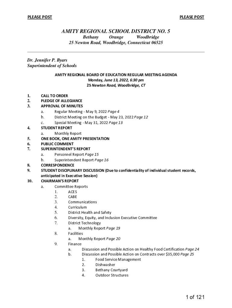 Fillable Online Here Is Amity's New Superintendent Of Schools - Patch ...